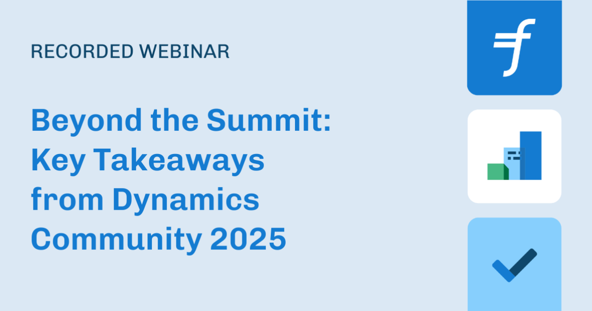 Beyond the Summit: Key Takeaways from Dynamics Community… | Flywire