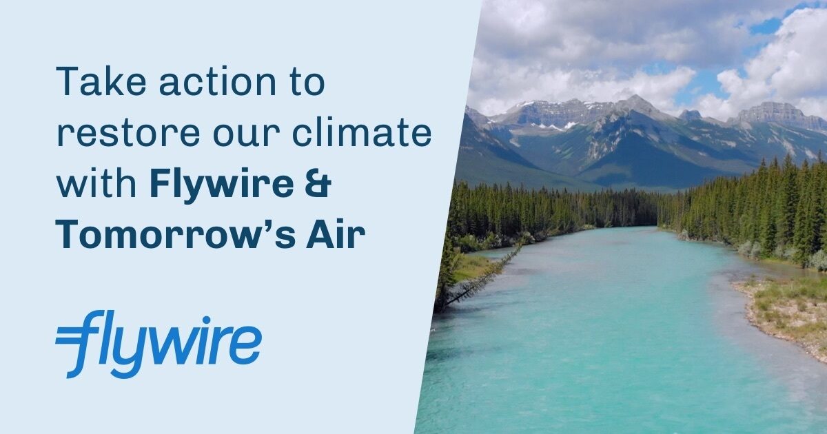 Flywire partners with Tomorrow's Air to bolster sustainable… | Flywire