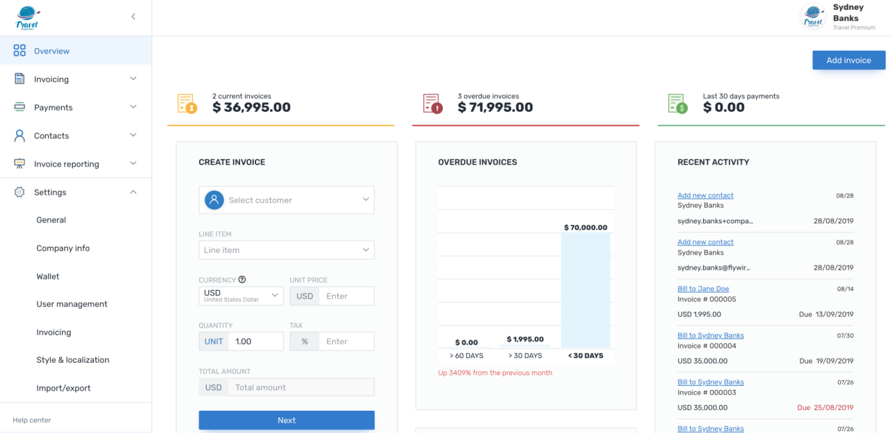 Invoicing Solution For Global Companies | Flywire